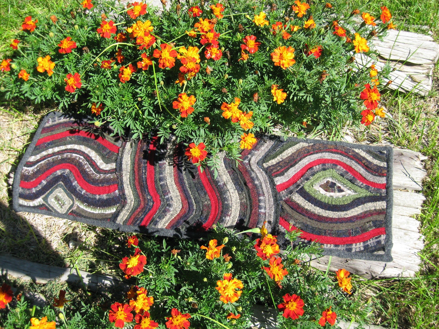 Wolle filzen | Teppich-Art