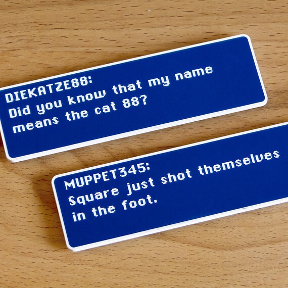 Custom Final Fantasy III Dialog Box Magnets : r/shutupandtakemymoney