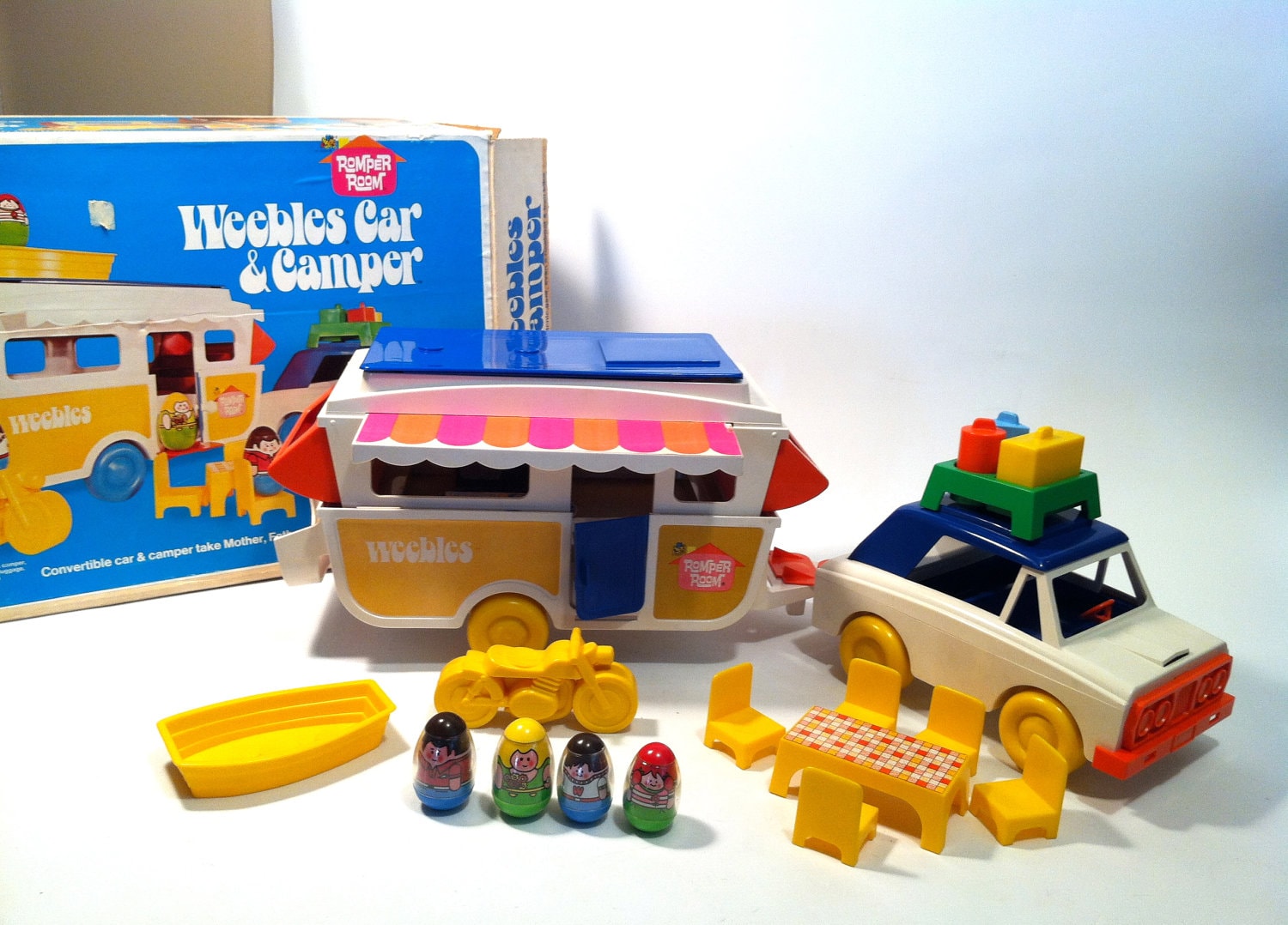 Weebles Car & Camper one of my favorite toys. We actually took this ...