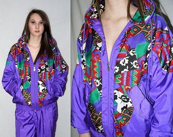 Track Suit | Fashion through the decades, 90s windbreaker, Windbreaker ...